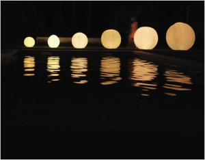 Luminaire Balloon Air diamètre 150 cm - gamme Pro Lite sur Piscineo.com